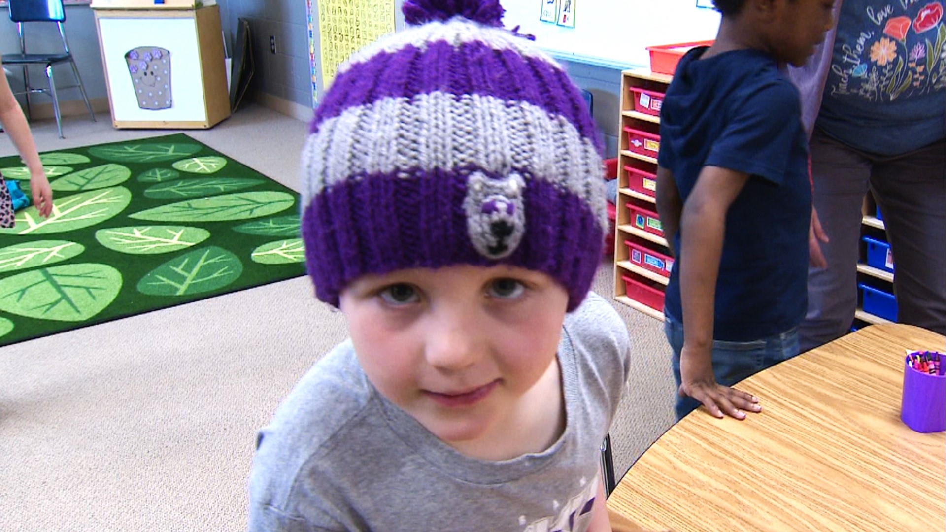 Teacher knits hats for students based on their designs | kare11.com