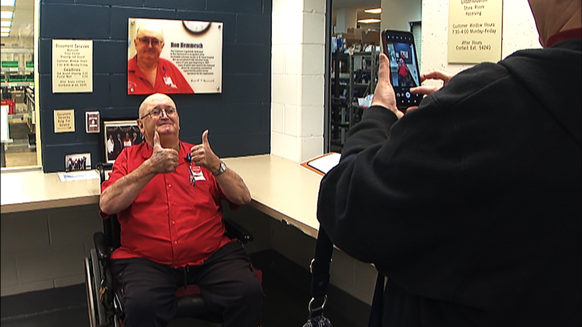 St. Cloud Hospital names mailroom for volunteer with thousands of hours ...