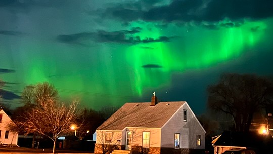 Northern lights visible over Minnesota, Wisconsin | kare11.com