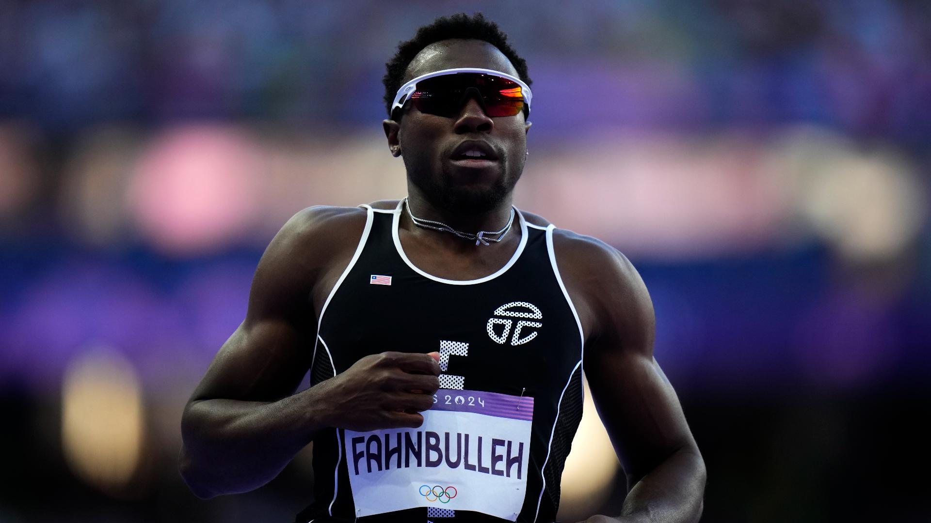 Hopkins grad Joseph Fahnbulleh runs in 200m for Liberia | kare11.com