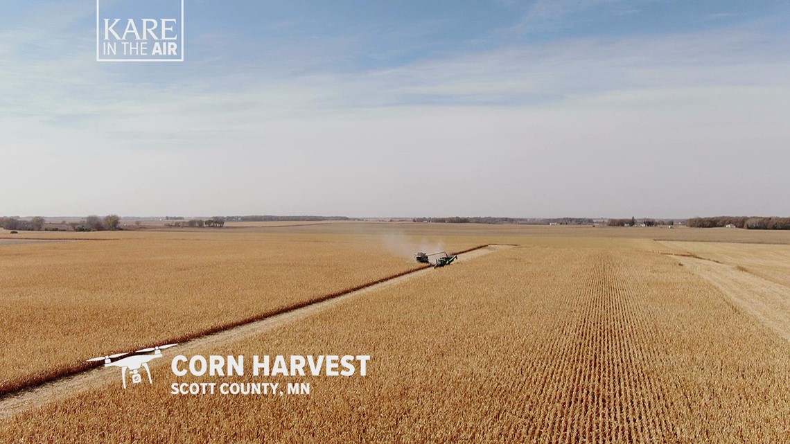 KARE in the Air | Corn harvest | kare11.com