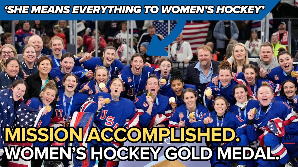 Hilary Knight & Alex Carpenter Lead Team USA to Olympic Gold | kare11.com