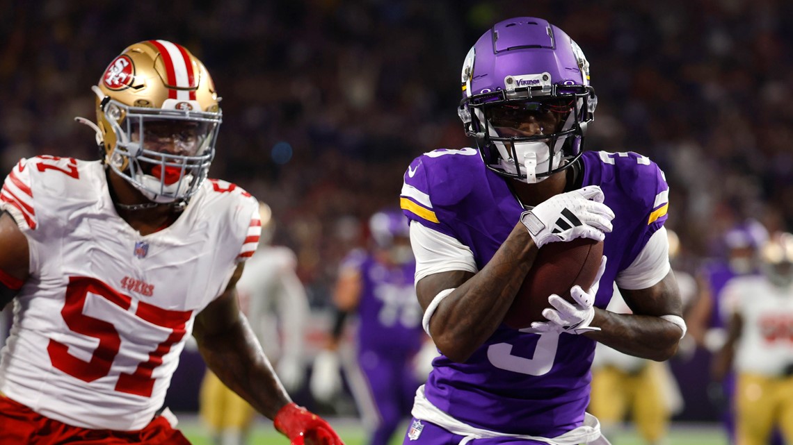 Jordan Addison looks like another elite receiver for the Vikings ...