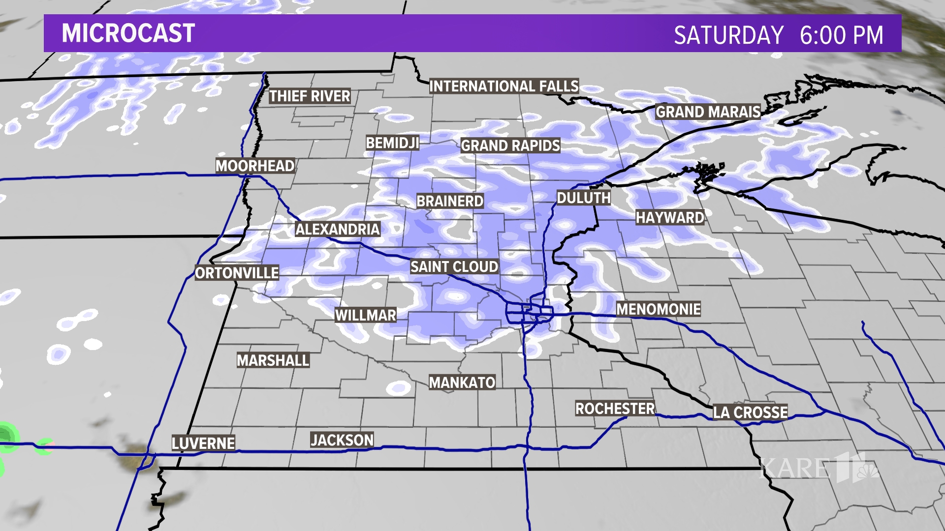 Current weather forecast in the Twin Cities | kare11.com