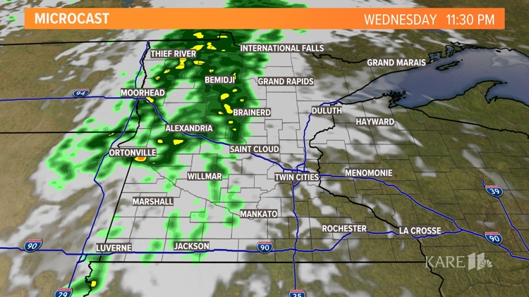 Current weather forecast in the Twin Cities | kare11.com