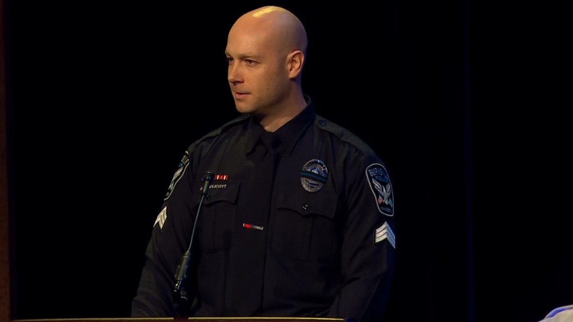 Injured Sgt. Adam Medlicott remembers Burnsville first responders ...