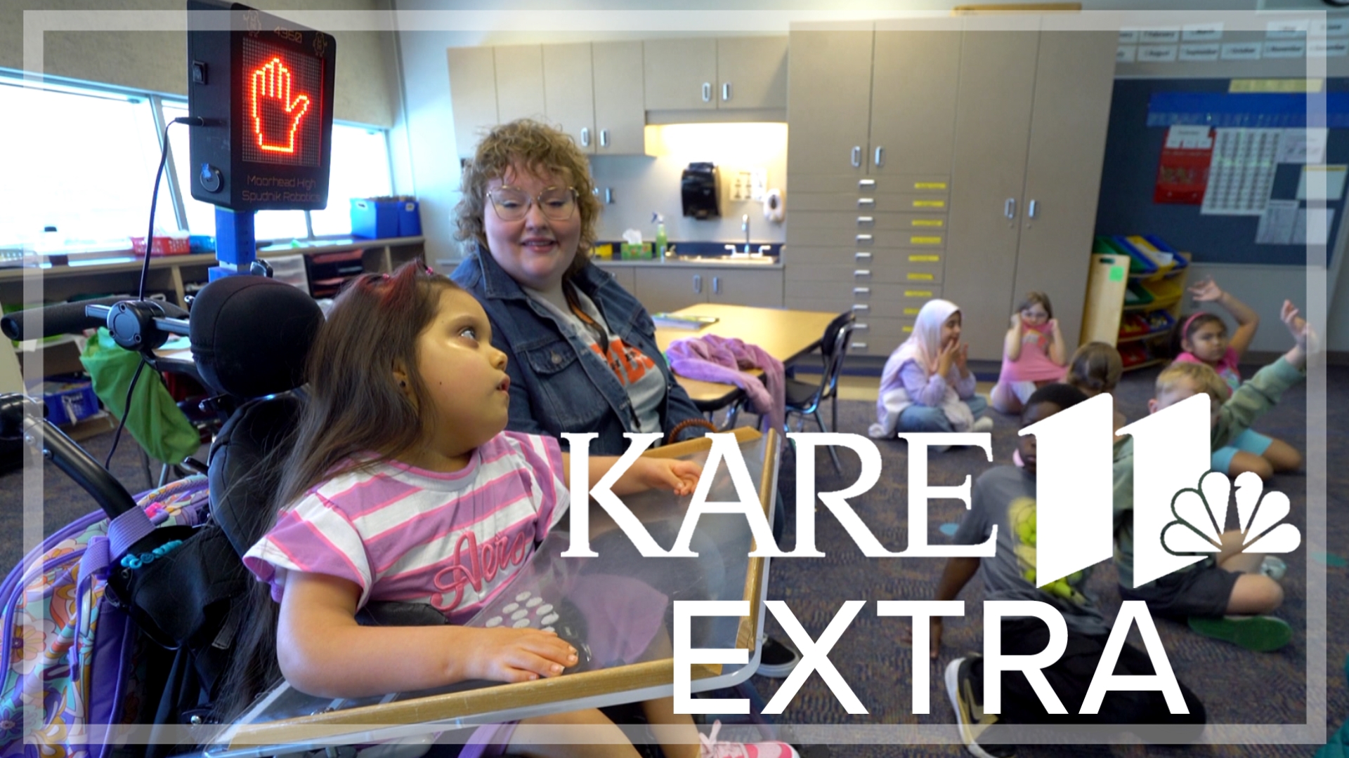 Moorhead High School robotics team helps empower first grade student ...