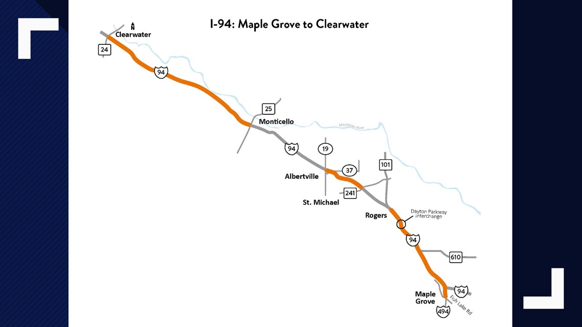 I-94 project near cabin country will last 3 years | kare11.com