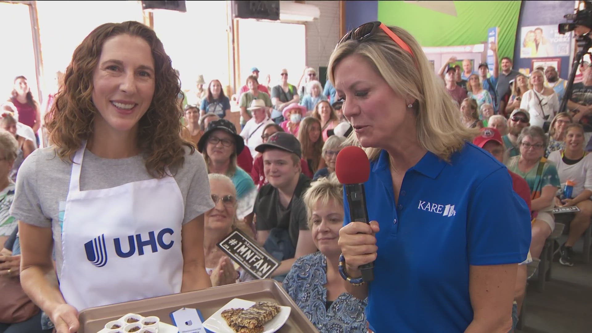 United Healthcare stops by KARE 11 Barn with healthy cookie options ...