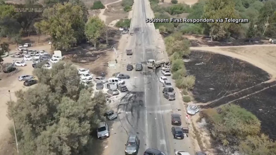 Small group screens video of Oct. 7 Hamas attack first time | kare11.com