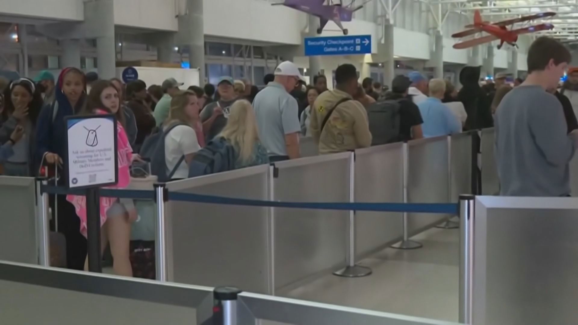 Spring break flyers warned of massive TSA lines as shutdown drains ...