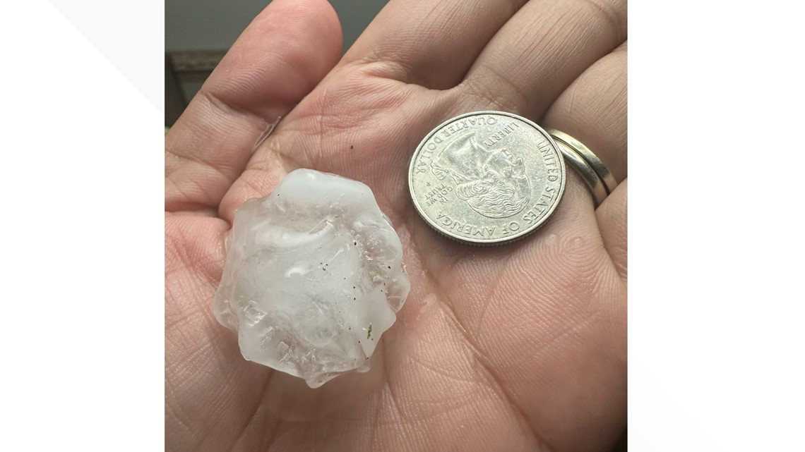 Hail pictures from River Falls | kare11.com
