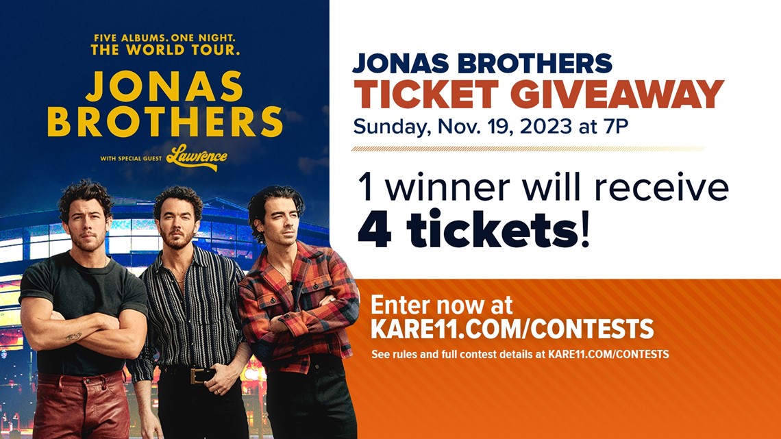 CONTEST: Win tickets to see the Jonas Brothers | kare11.com