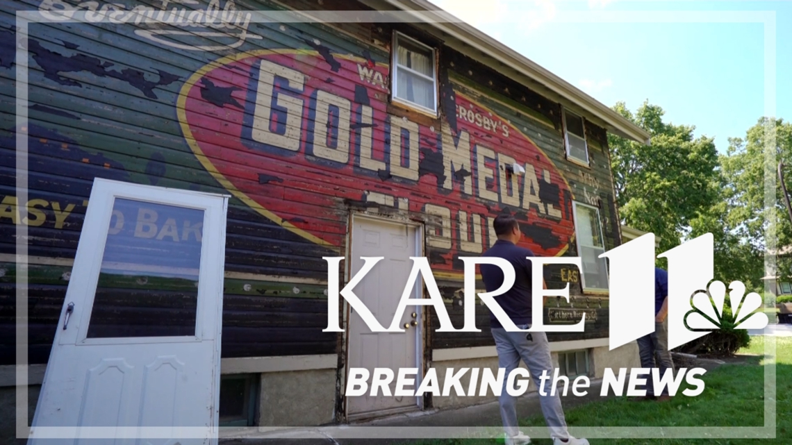 South Minneapolis man finds more than 100-year-old Gold Medal Flour ad ...