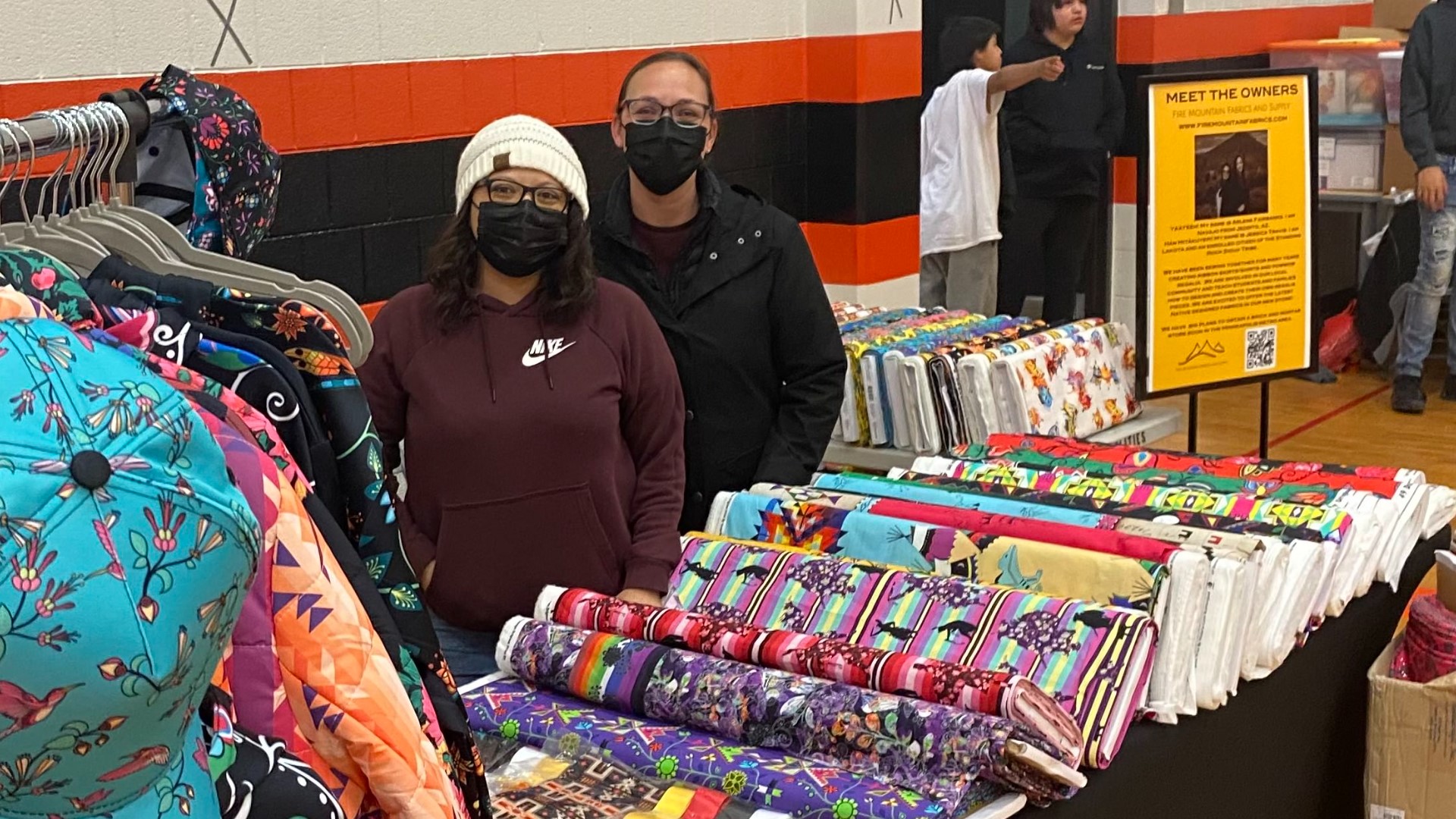 Best friends see a need, open Native fabric store | kare11.com