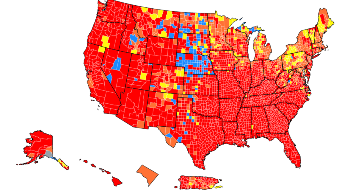 CDC recommends wearing masks indoors in 45 Minnesota counties | kare11.com