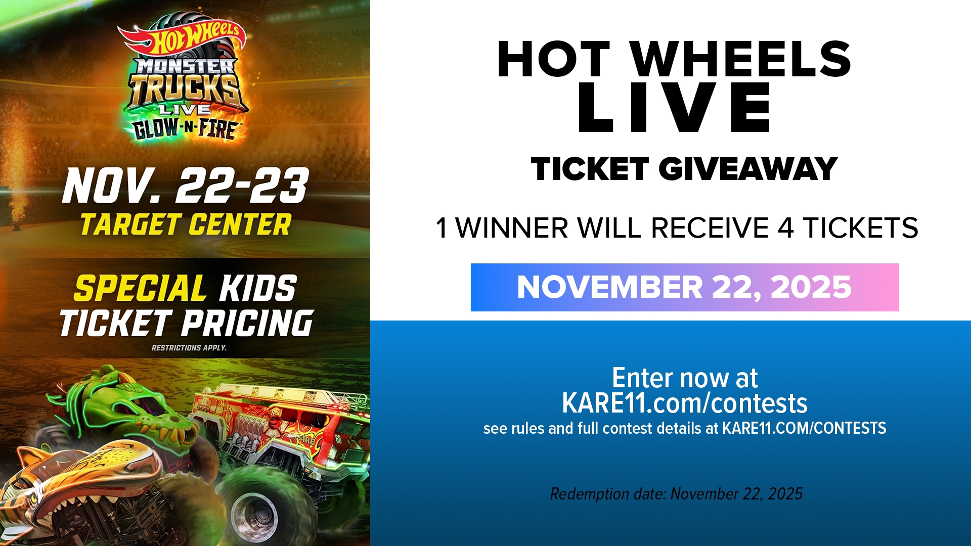 CONTEST: Win tickets to see Hot Wheels Live | kare11.com