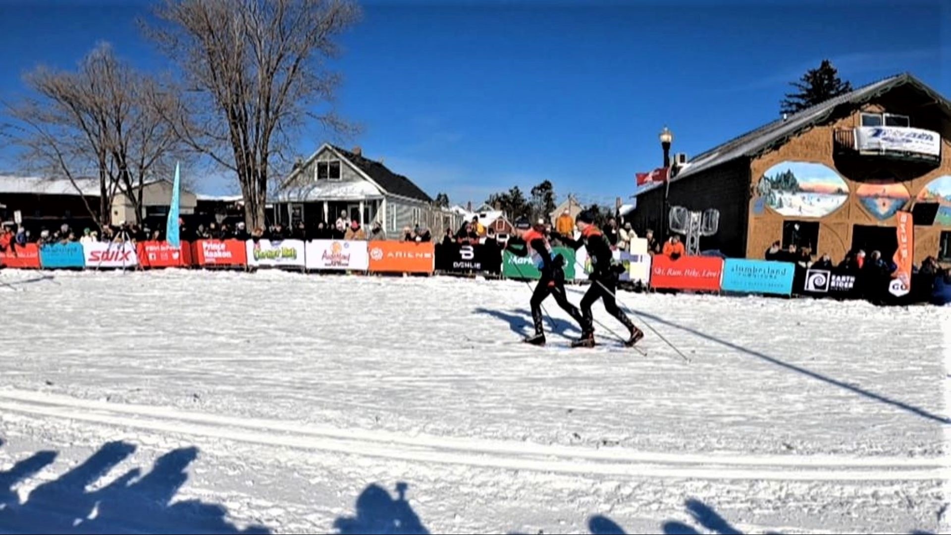 Two Minnesota skiers complete entire Birkebeiner tandem | kare11.com