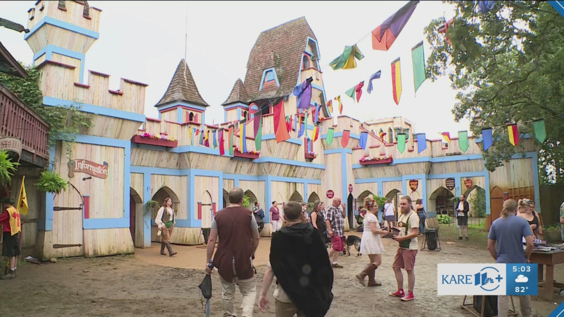 Minnesota Renaissance Festival returns 4 months after devastating fire ...