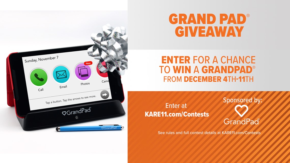 CONTEST: GrandPad Giveaway from GrandPad Inc! | kare11.com