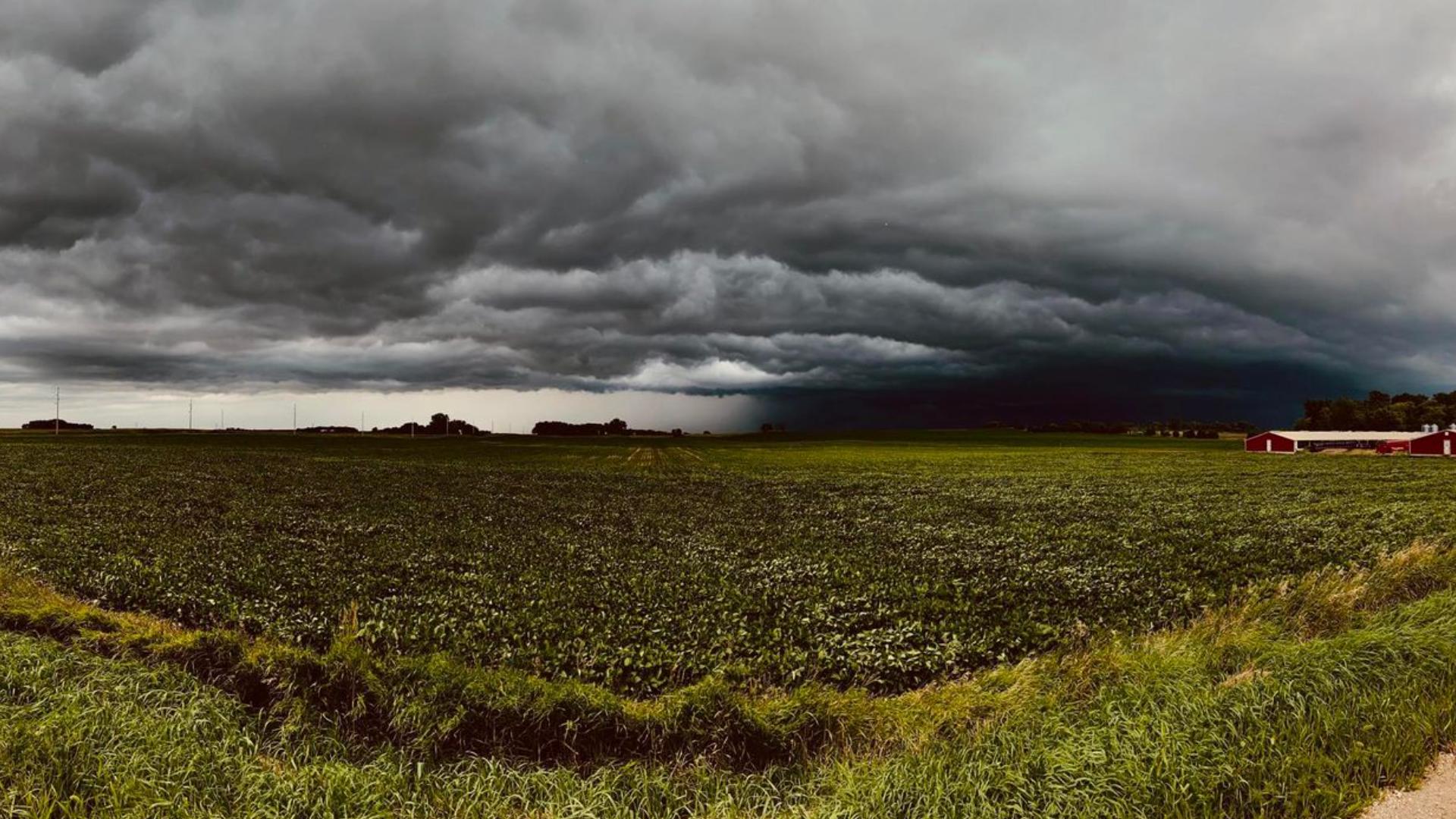 Severe storms drop baseball-sized hail in MN | kare11.com