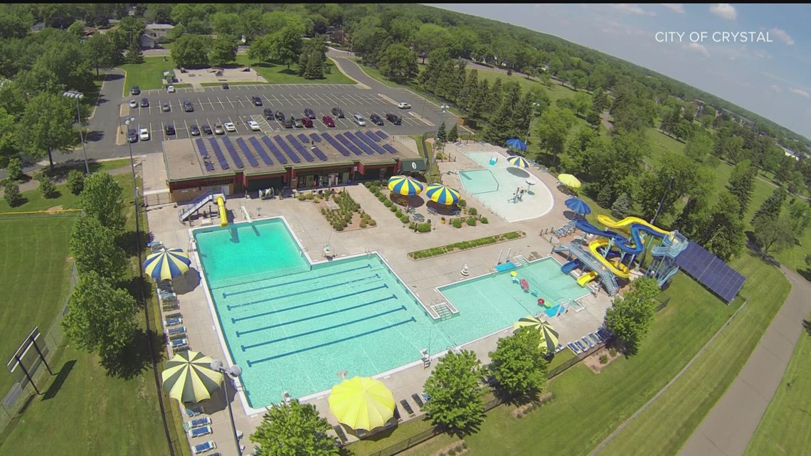 Public swimming pool in Crystal is leaking 18,000 gallons of water a ...