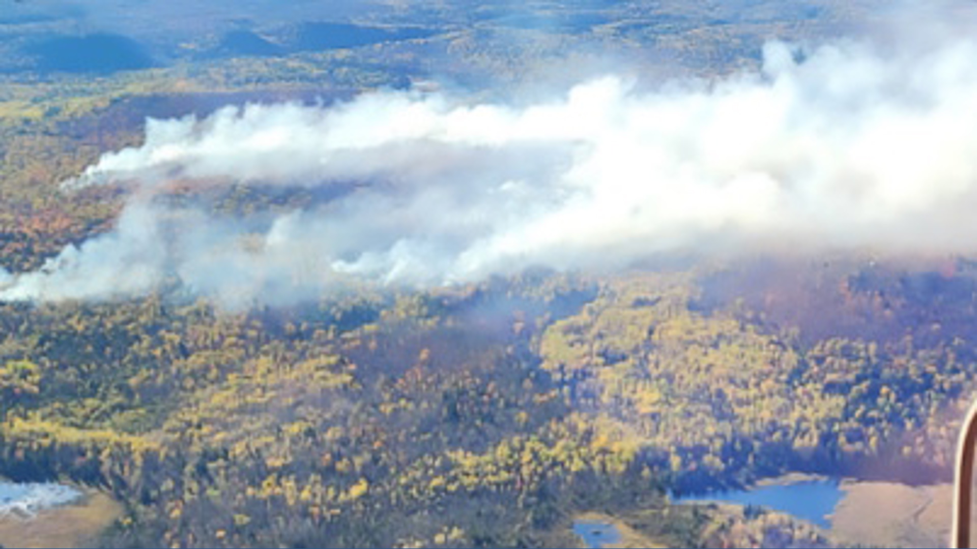Minnesota wildfire grows to 210 acres in George Crosby Manitou Park ...