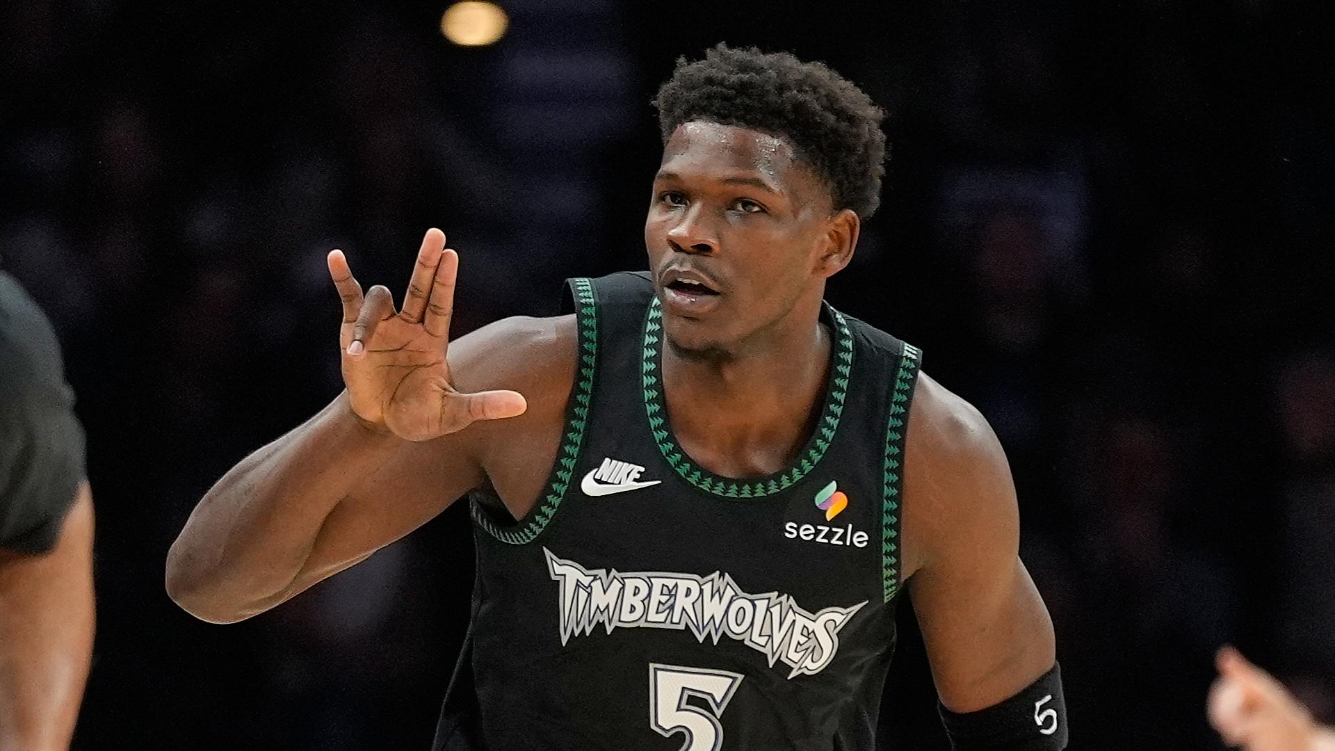 Wolves: Anthony Edwards out at least one week with hamstring injury ...