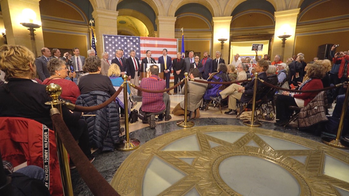Democrat agenda denounced at Capitol 'Freedom Rally' | kare11.com