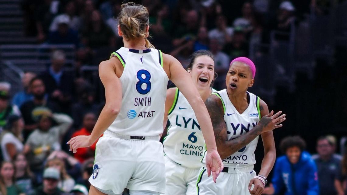 Alanna Smith scores 25 and the Lynx hold off the Mystics 80-76 | kare11.com