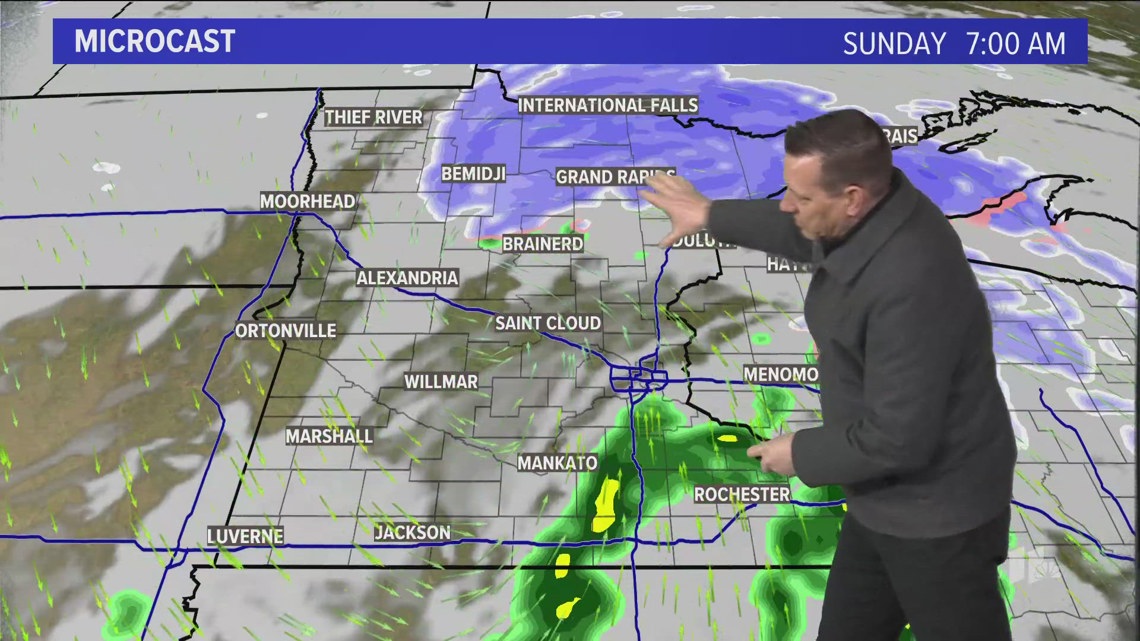 WEATHER: Clouds & wind return Saturday followed by mixed precipitation ...