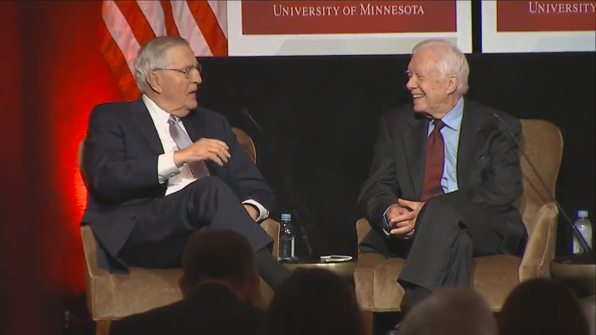 ARCHIVES: Former President Jimmy Carter, Former VP Walter Mondale share ...