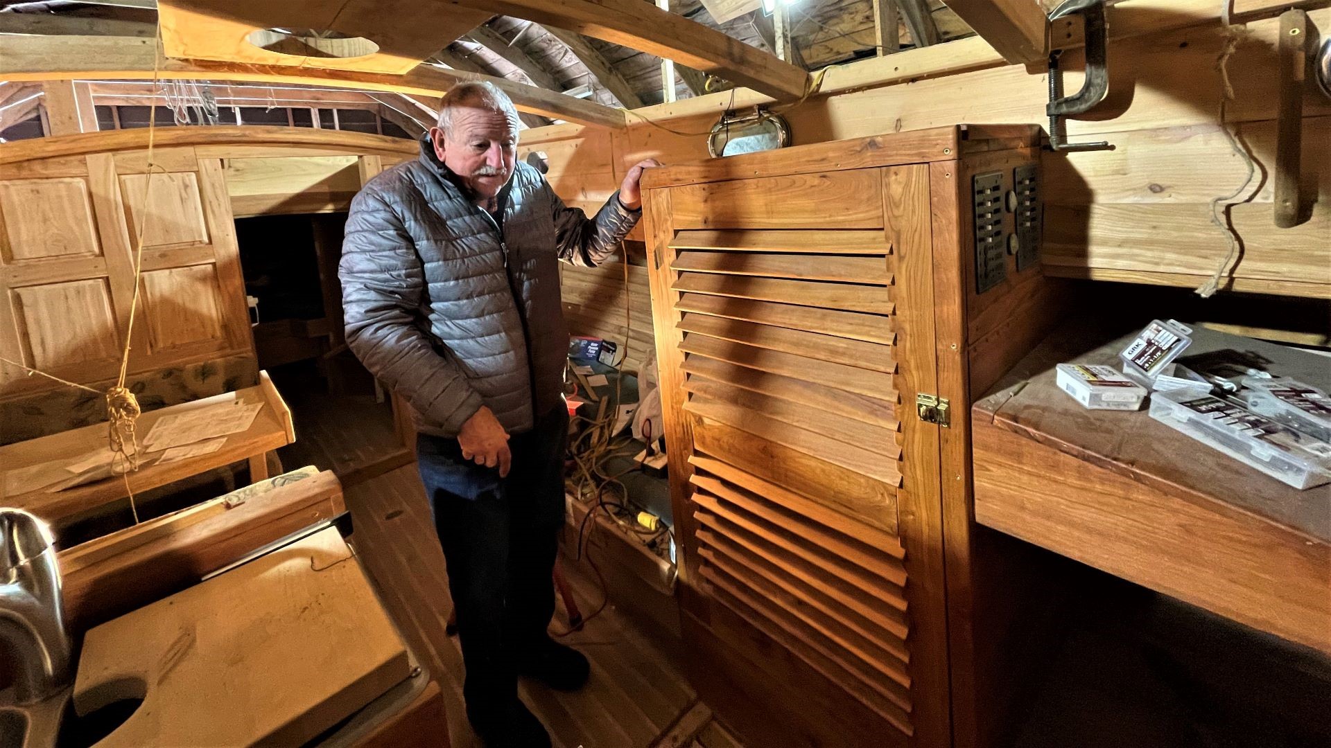 Land of 10,000 stories: Modern-day 'Noah' makes wooden boat | kare11.com