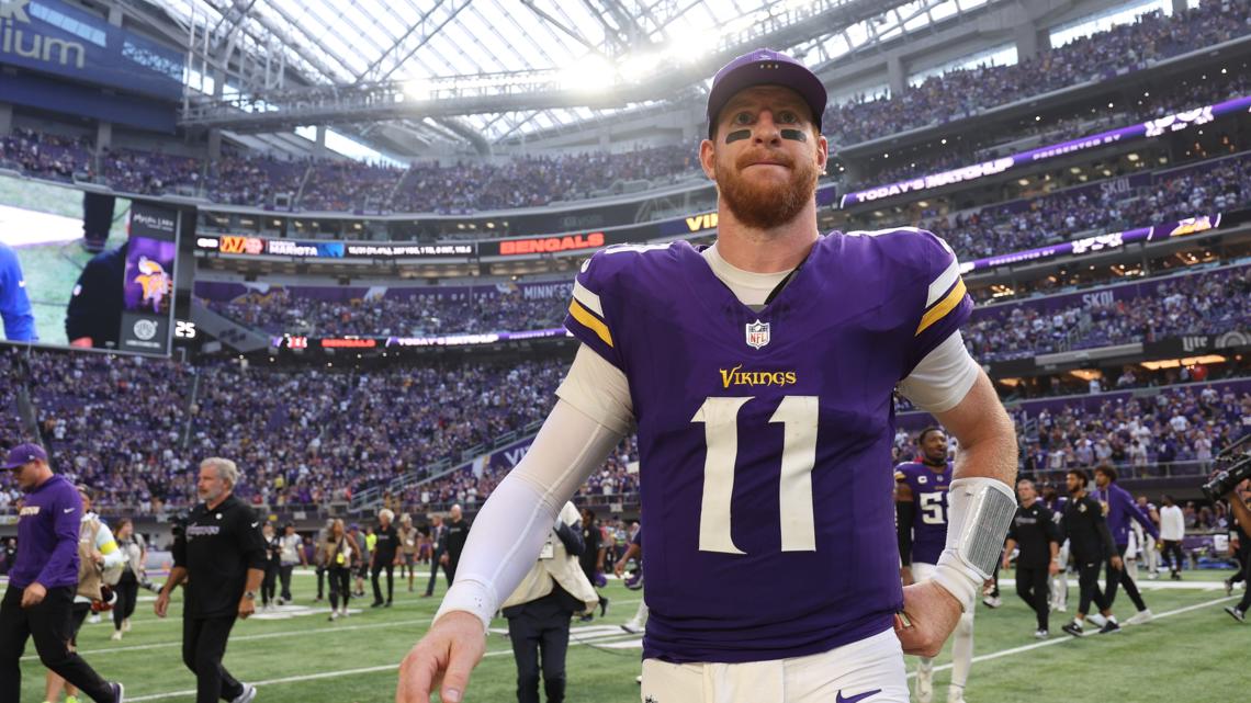 Carson Wentz wins debut with childhood team | kare11.com