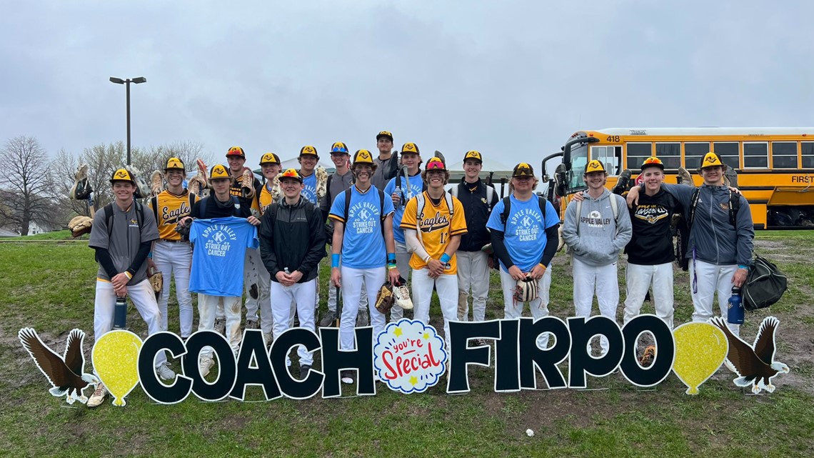 Apple Valley baseball team plays for their head coach | kare11.com