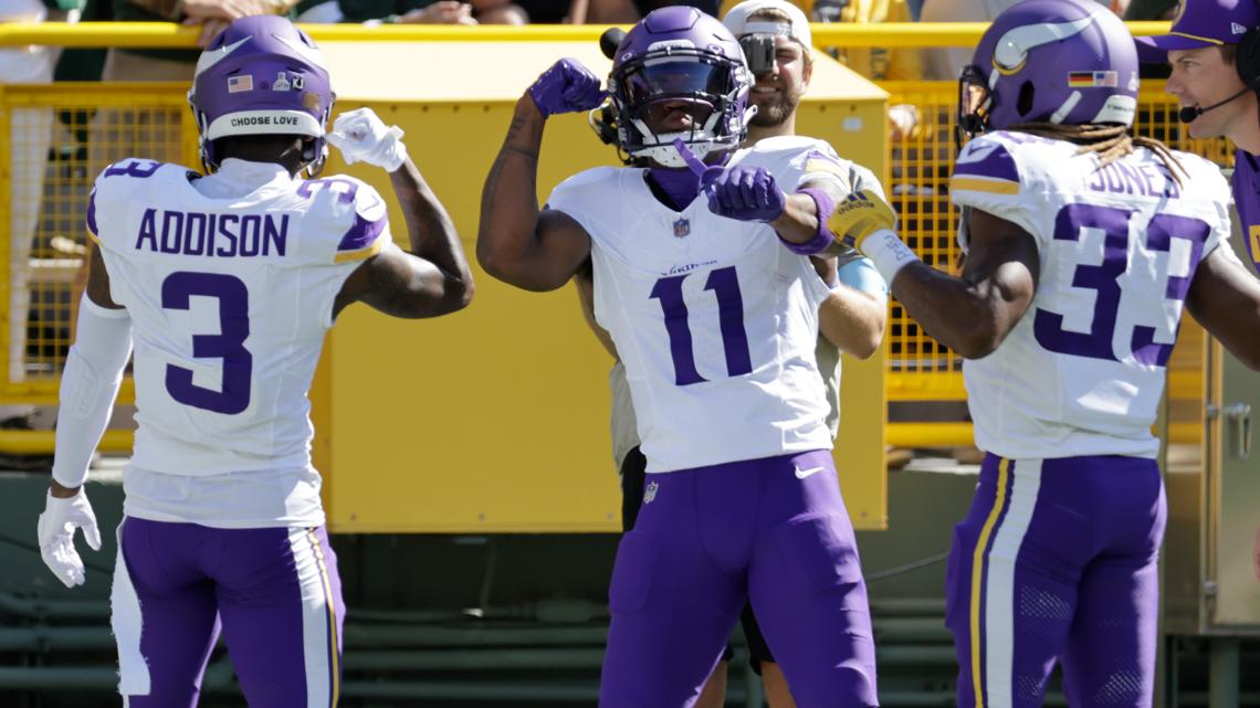 Vikings receiver Trent Sherfield recently welcomed baby | kare11.com