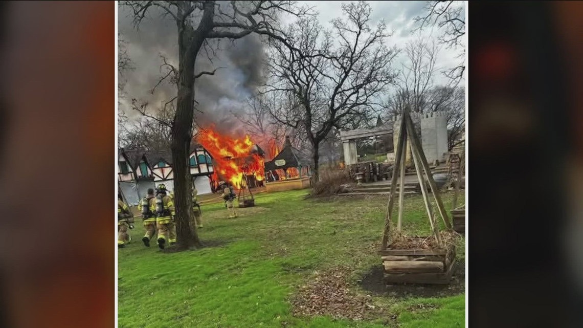 6 shops burned to the ground in Renaissance Festival fire | kare11.com