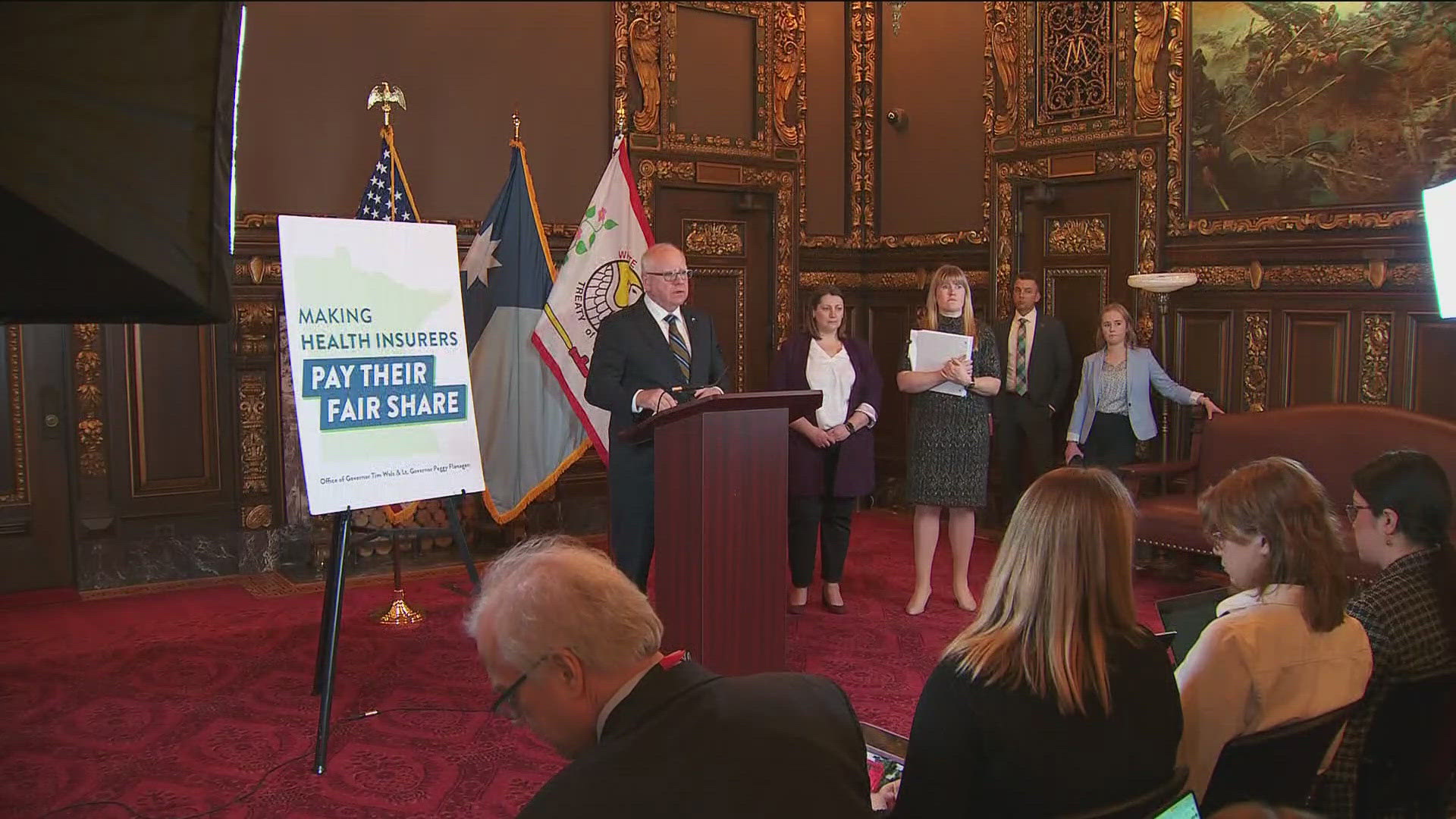 Gov. Walz lays out health insurance plan | kare11.com