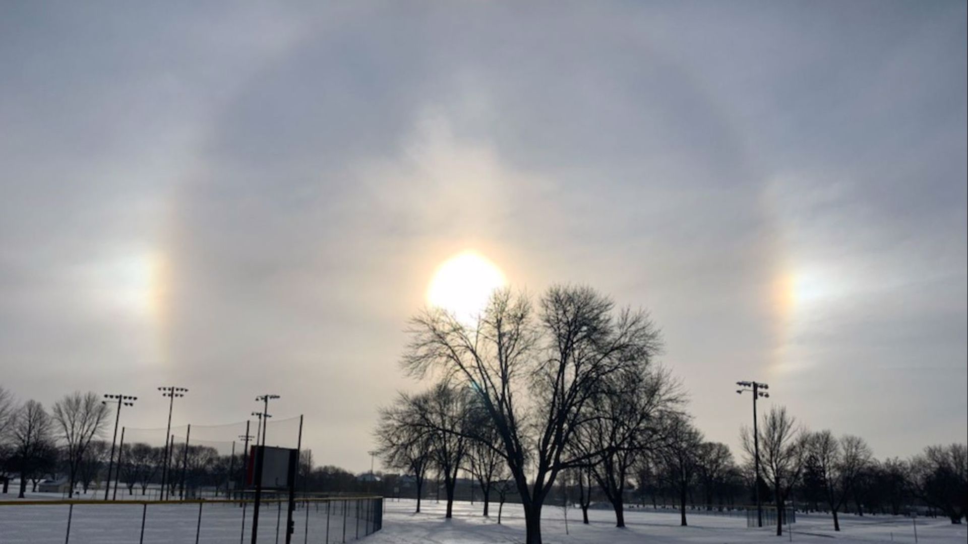 PHOTOS: Icy morning creates sundogs across Minnesota | kare11.com