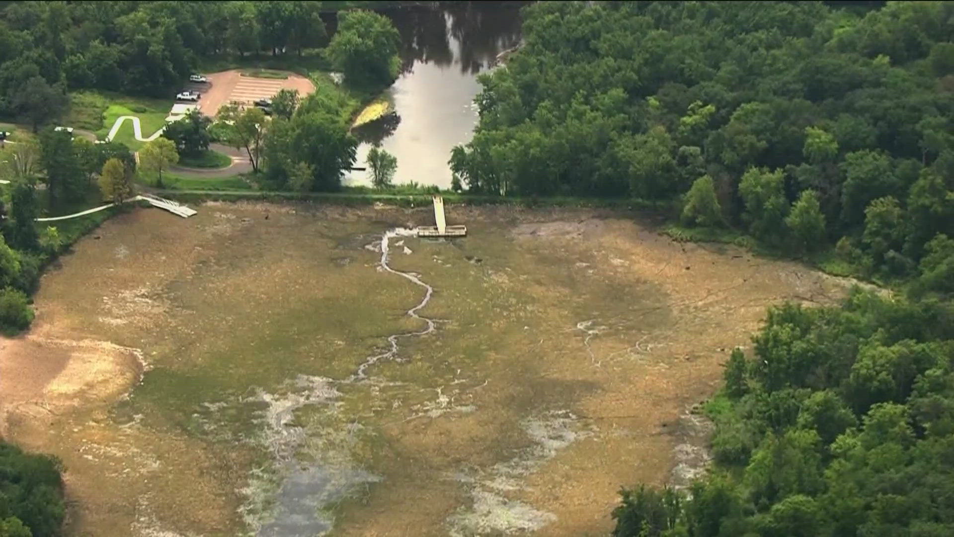 Mechanical failure drains Lake Alice at William O'Brien State Park ...