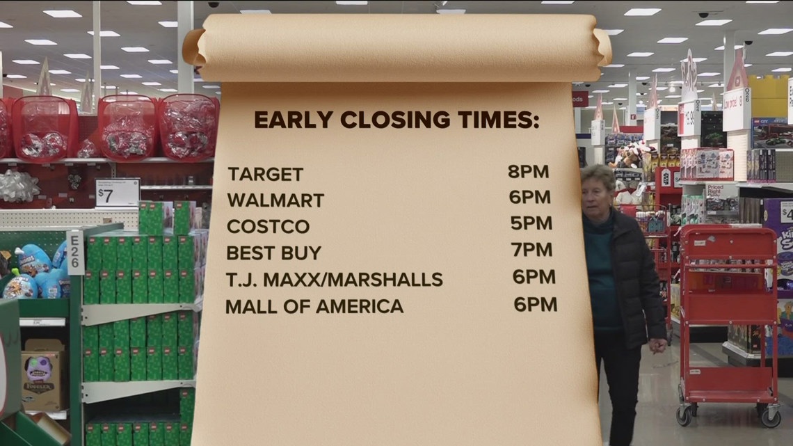 What stores are open on Christmas Eve, Christmas Day? | kare11.com