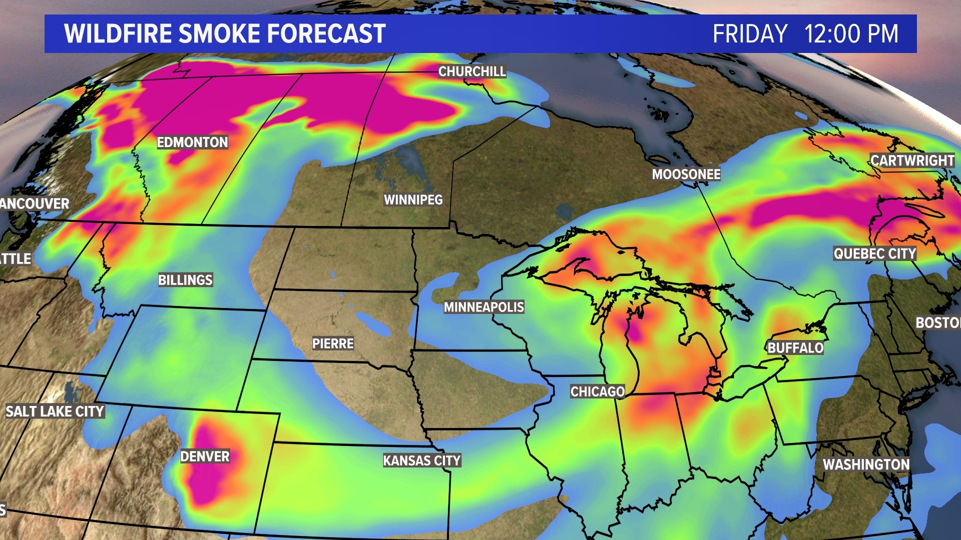 Minnesota air filled with wildfire smoke on Tuesday | kare11.com