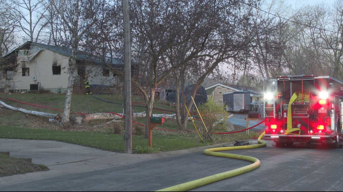 Chief calls Mound home "a total loss" following overnight fire | kare11.com