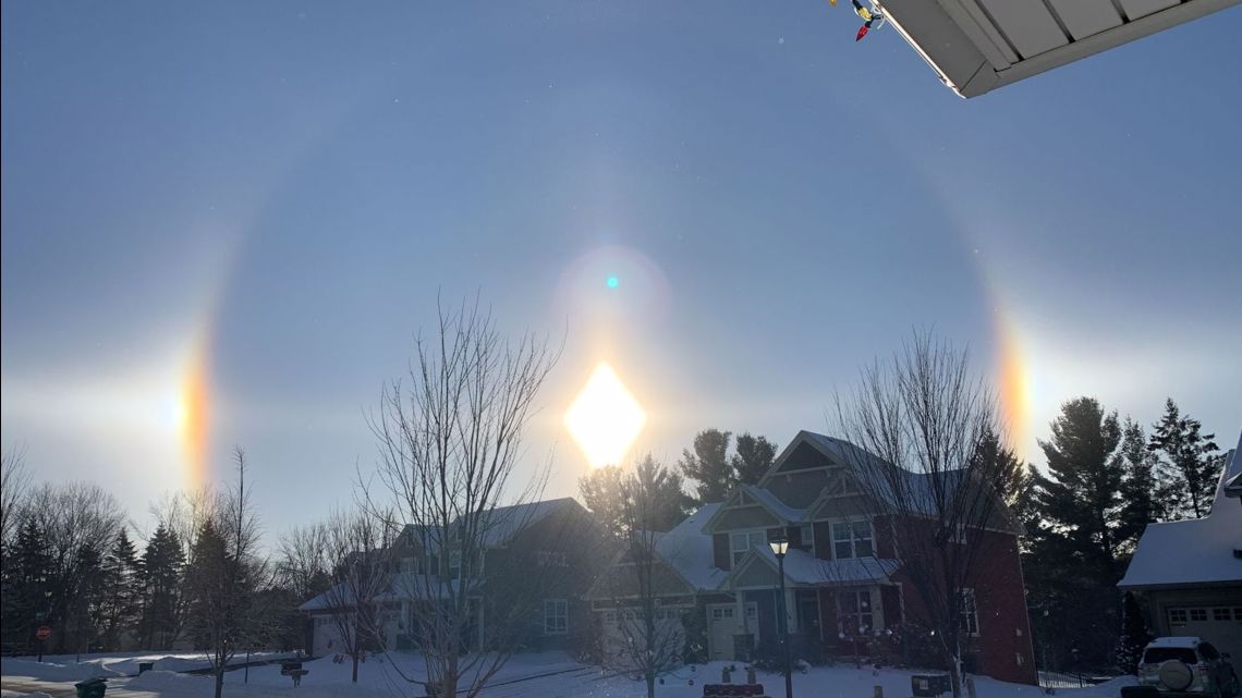 PHOTOS: Icy morning creates sundogs across Minnesota | kare11.com