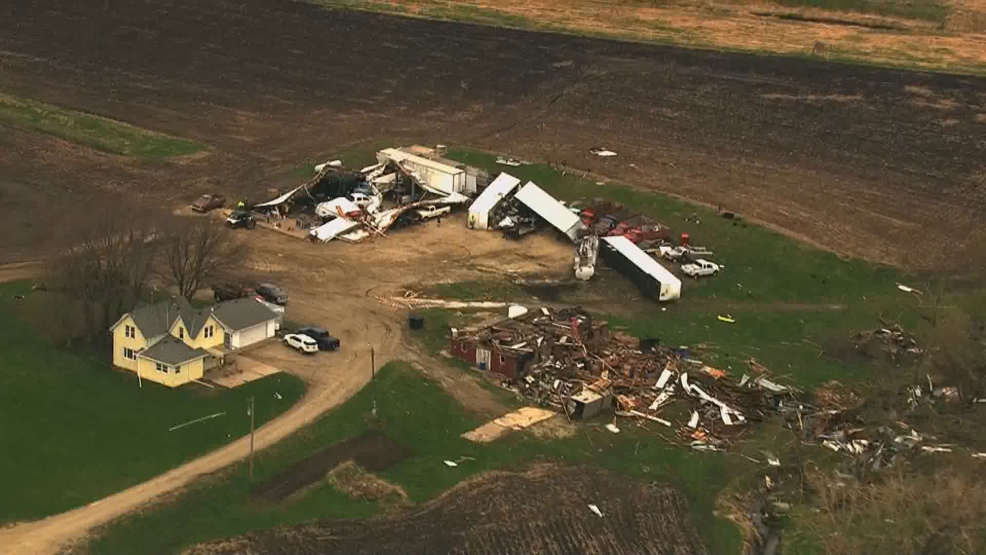 Monday storms skirt Twin Cities, cause damage north and south | kare11.com