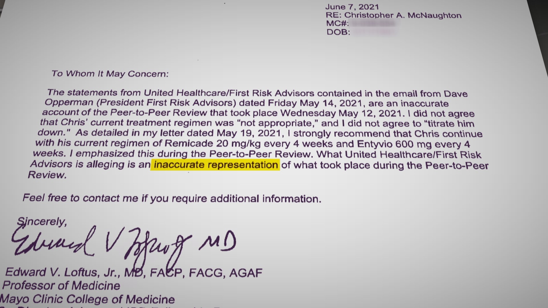 KARE 11 Investigates: Lies alleged in insurance denial | kare11.com