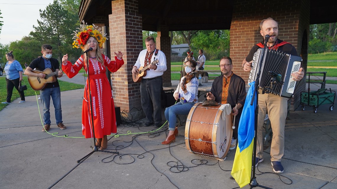 Ukrainian Village Band shifts its focus amid the war | kare11.com