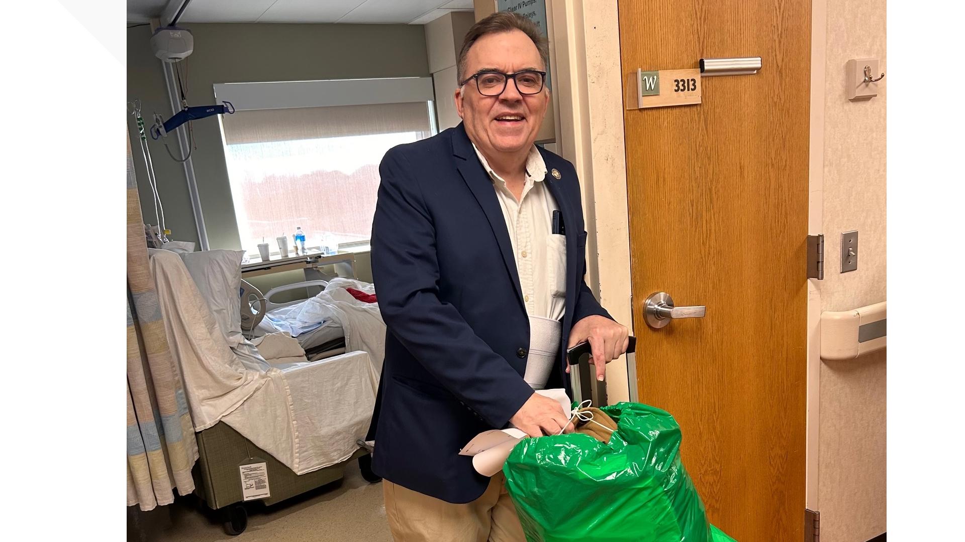 Sen. John Hoffman released from hospital after latest surgery | kare11.com