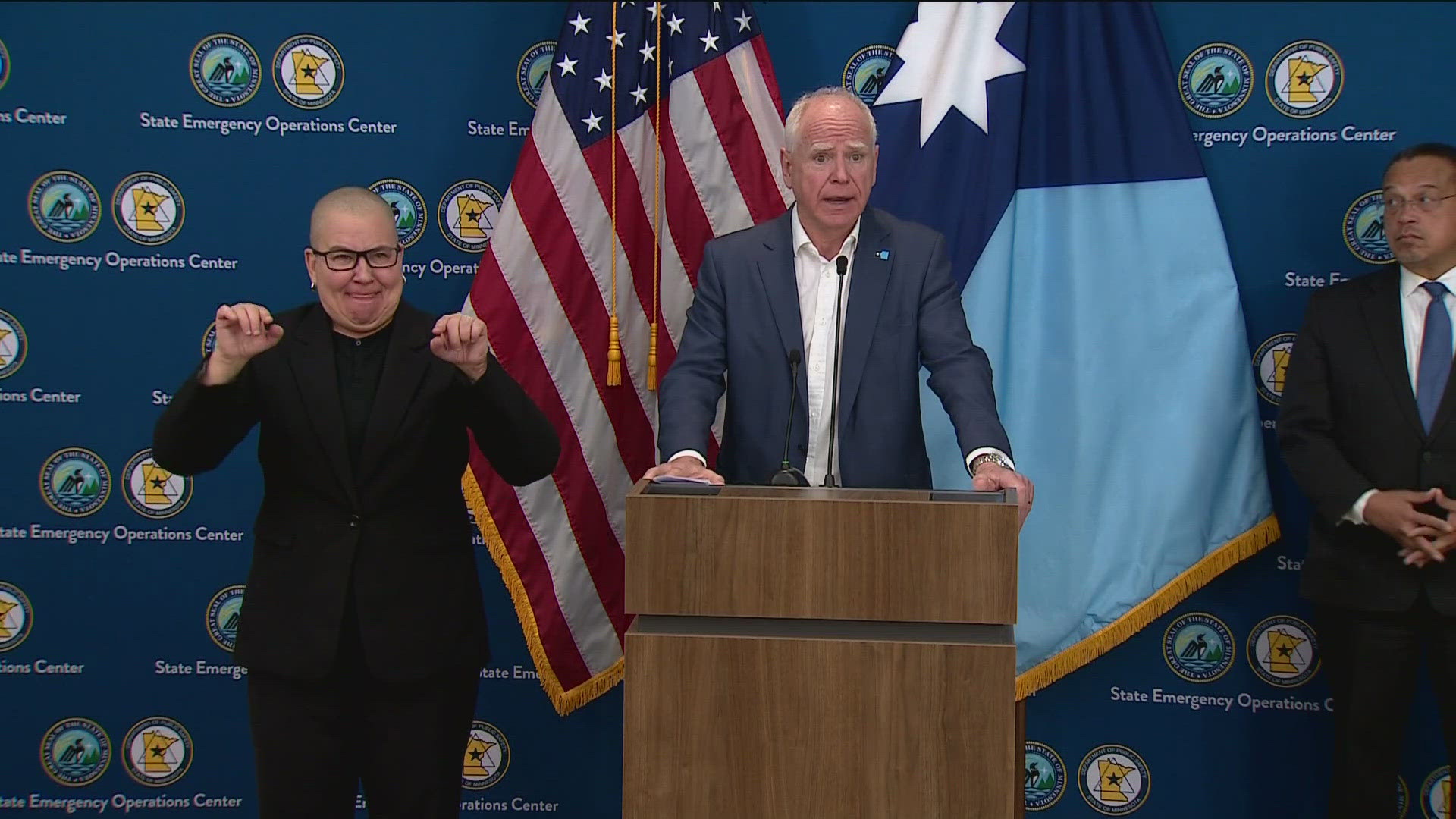 Walz, Ellison once again demand federal officers leave Minnesota ...