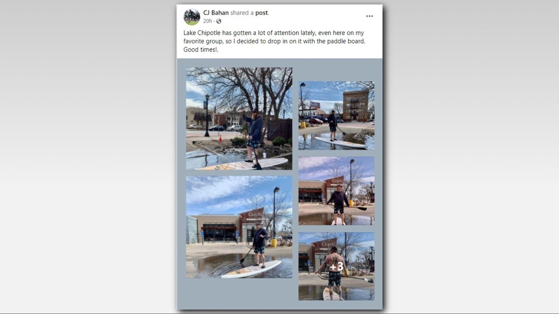 Minneapolis flooded parking lot dubbed 'Lake Chipotle' | kare11.com